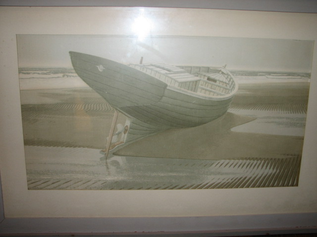 Christopher Pratt Boat in Sand 1961